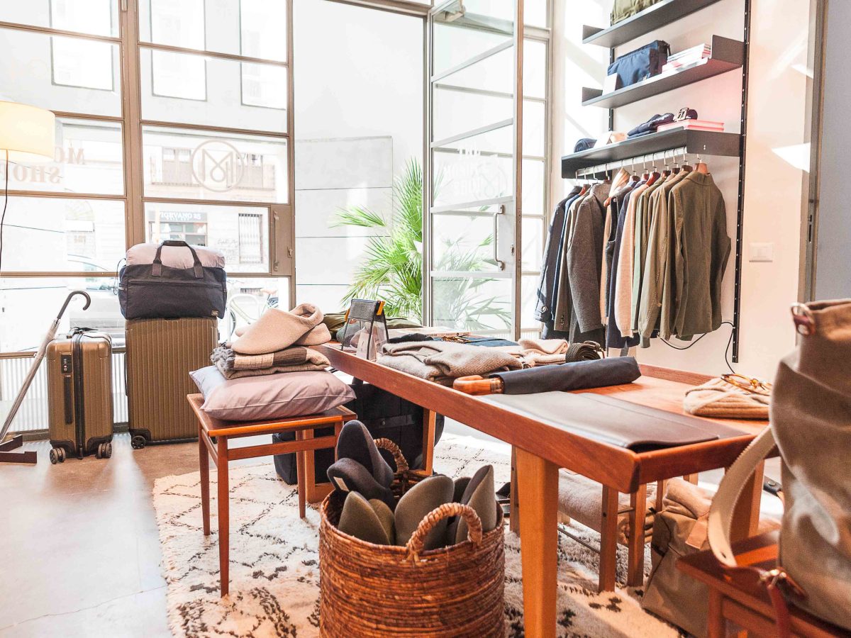 Monocle Temporary Store a Milano - Le strade